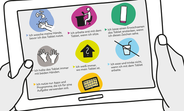 Verhaltensregeln für den Umgang mit Tablets/Laptops - Schule.at